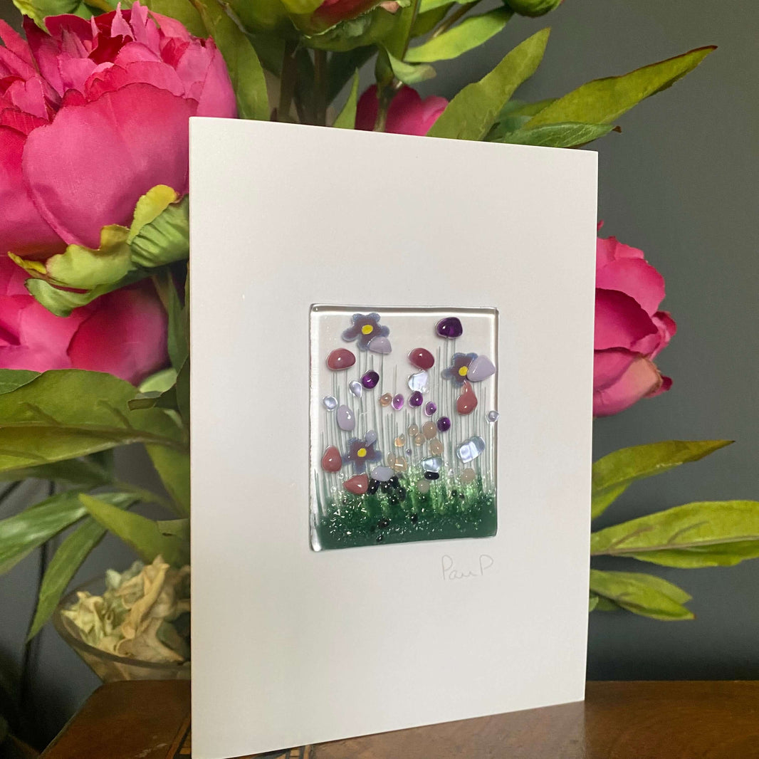 Pam Peters Fused Glass Cards - Handcrafted Designs